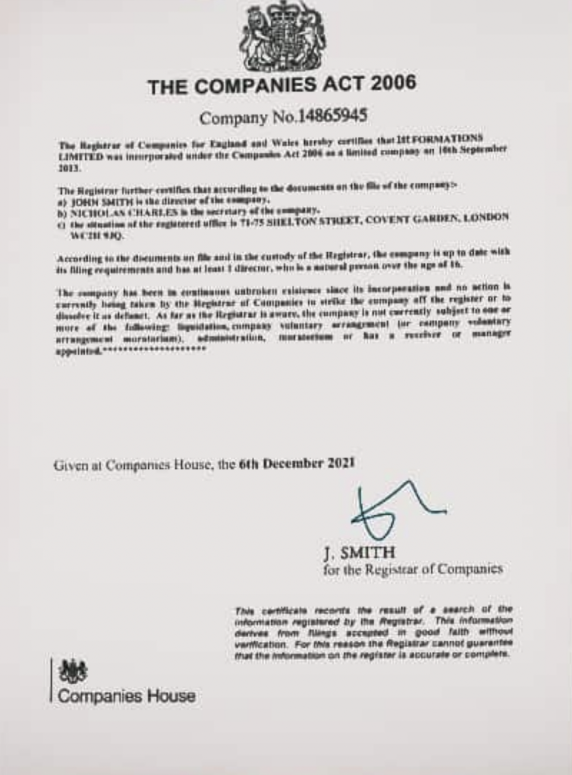 Hvad Er Certificate Of Good Standing? (OM JURIDISKE DOKUMENTER ...